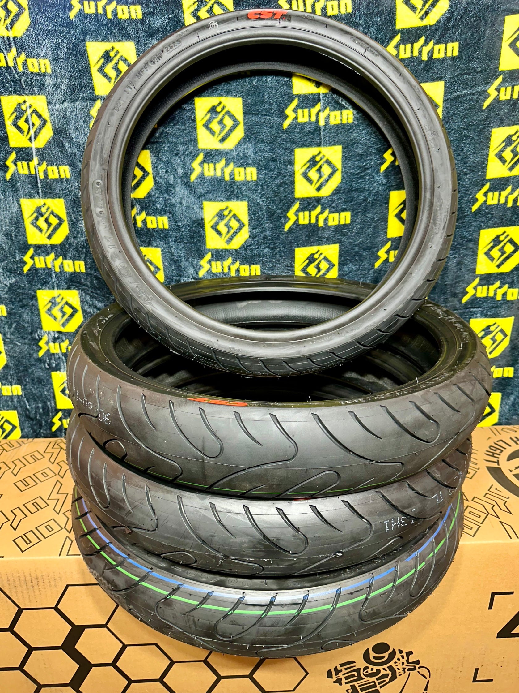 90/80-17" CST Supermoto Tires – Boca Scooters